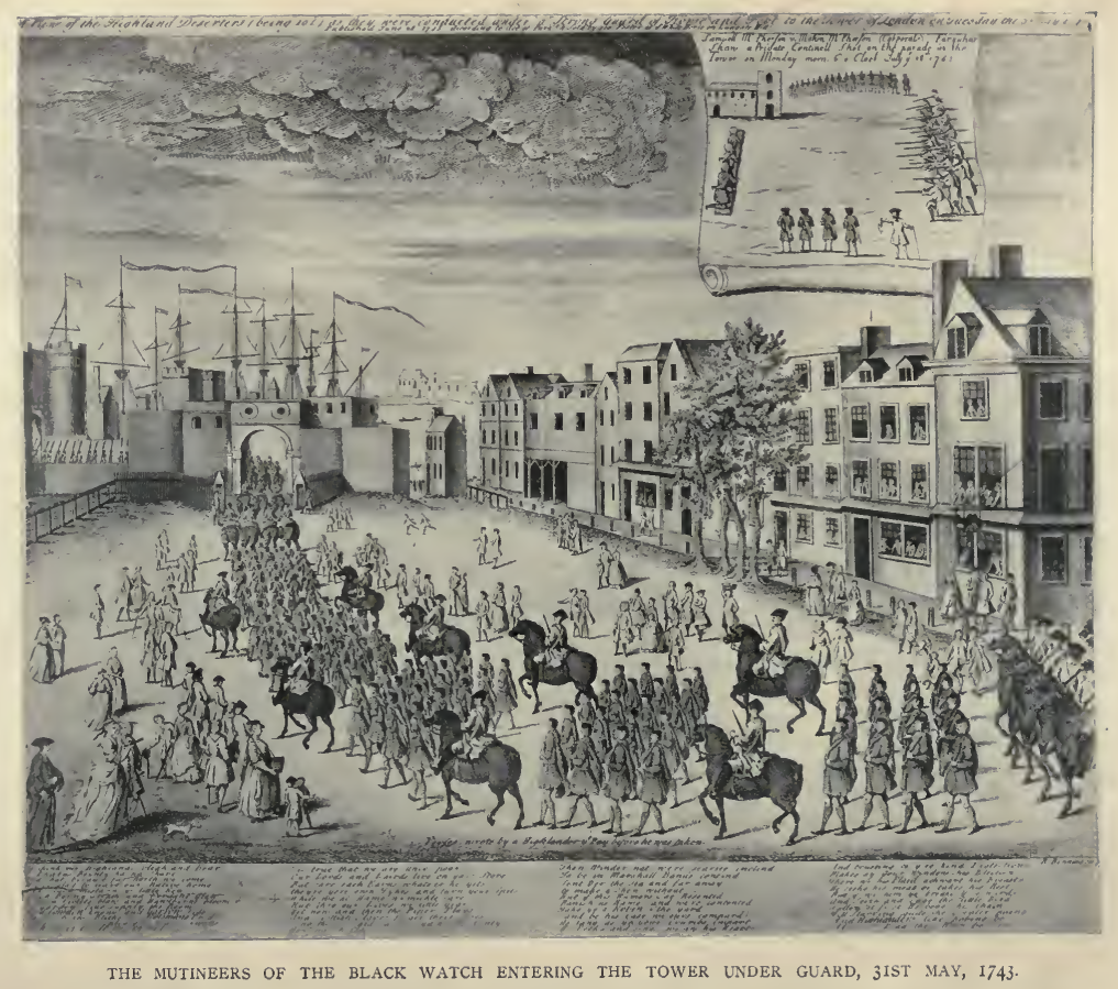 Black Watch Mutiny of 1743